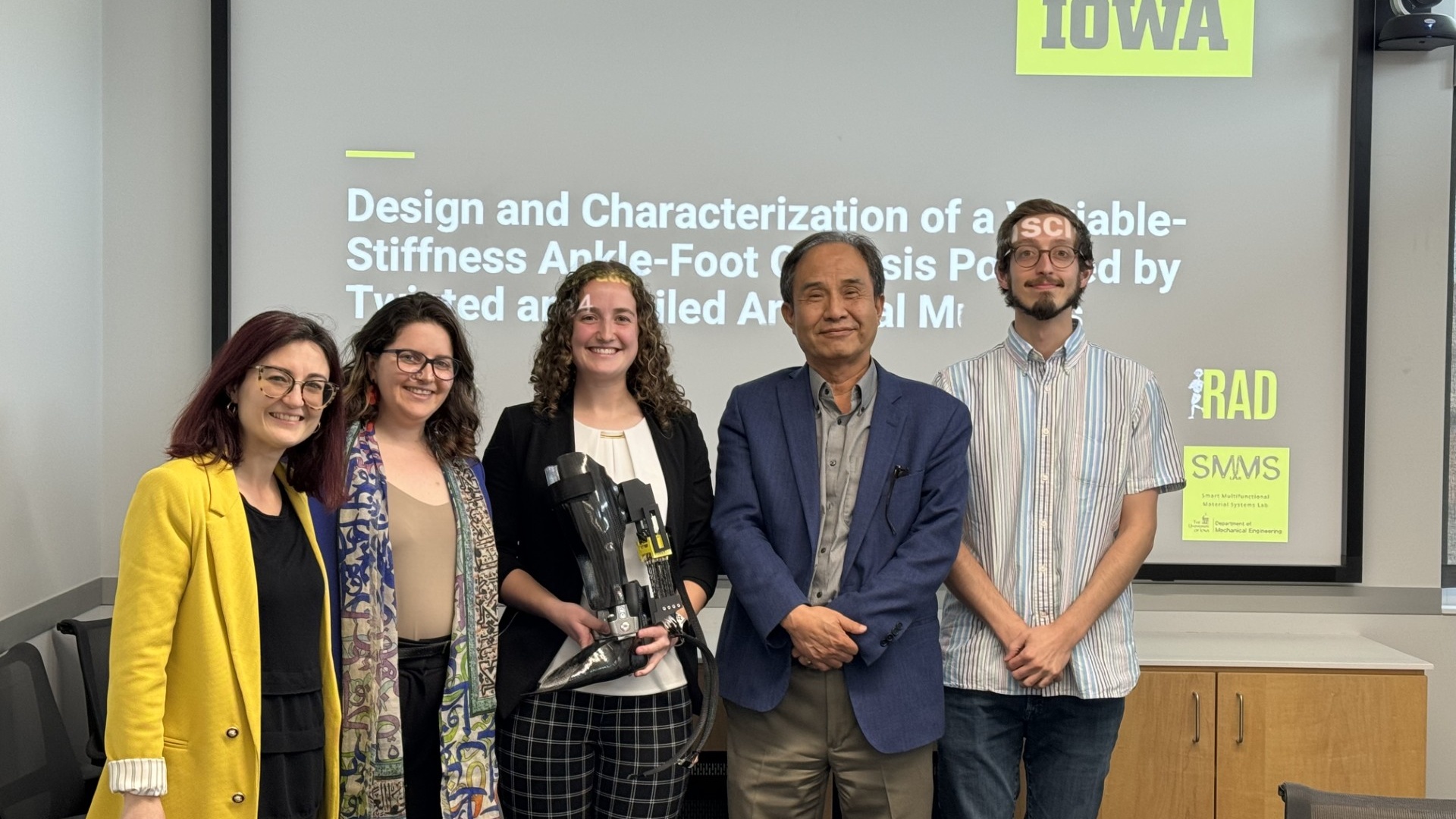 Robotics and Assistive Devices (RAD) Lab | The University of Iowa